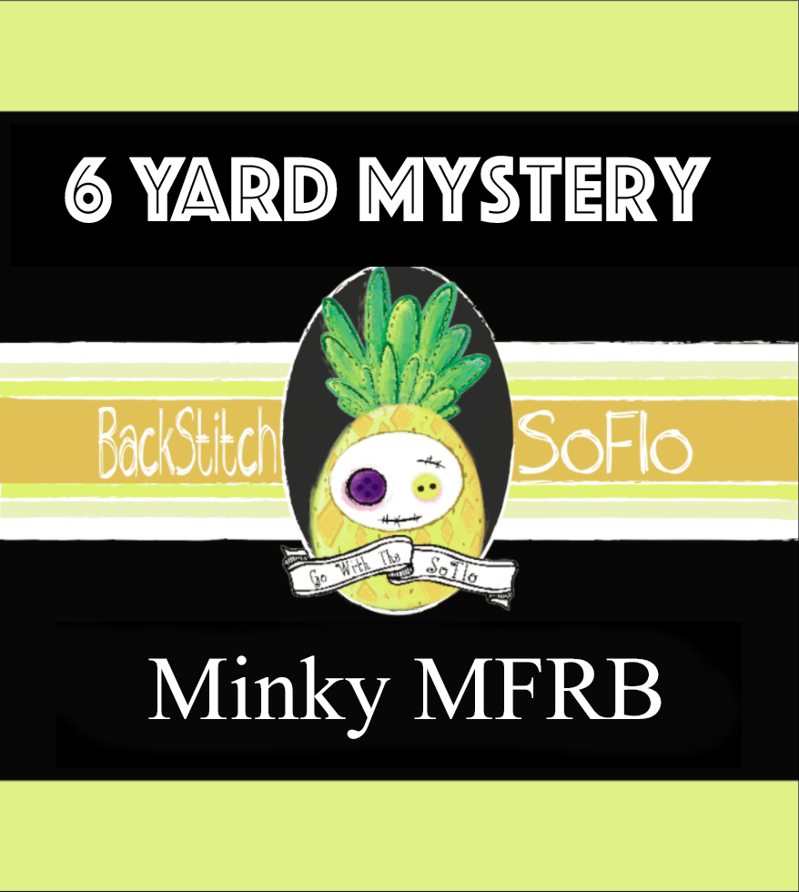 6 Yard Mystery MINKY MFRB – BackStitch SoFlo Fabrics